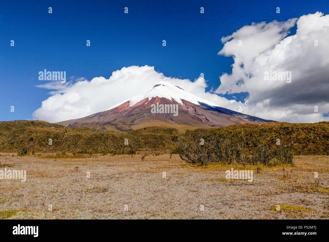 Vulcano Vulcanico Di Montagna Ghiacciaio Immagini e Fotos Stock - Alamy
