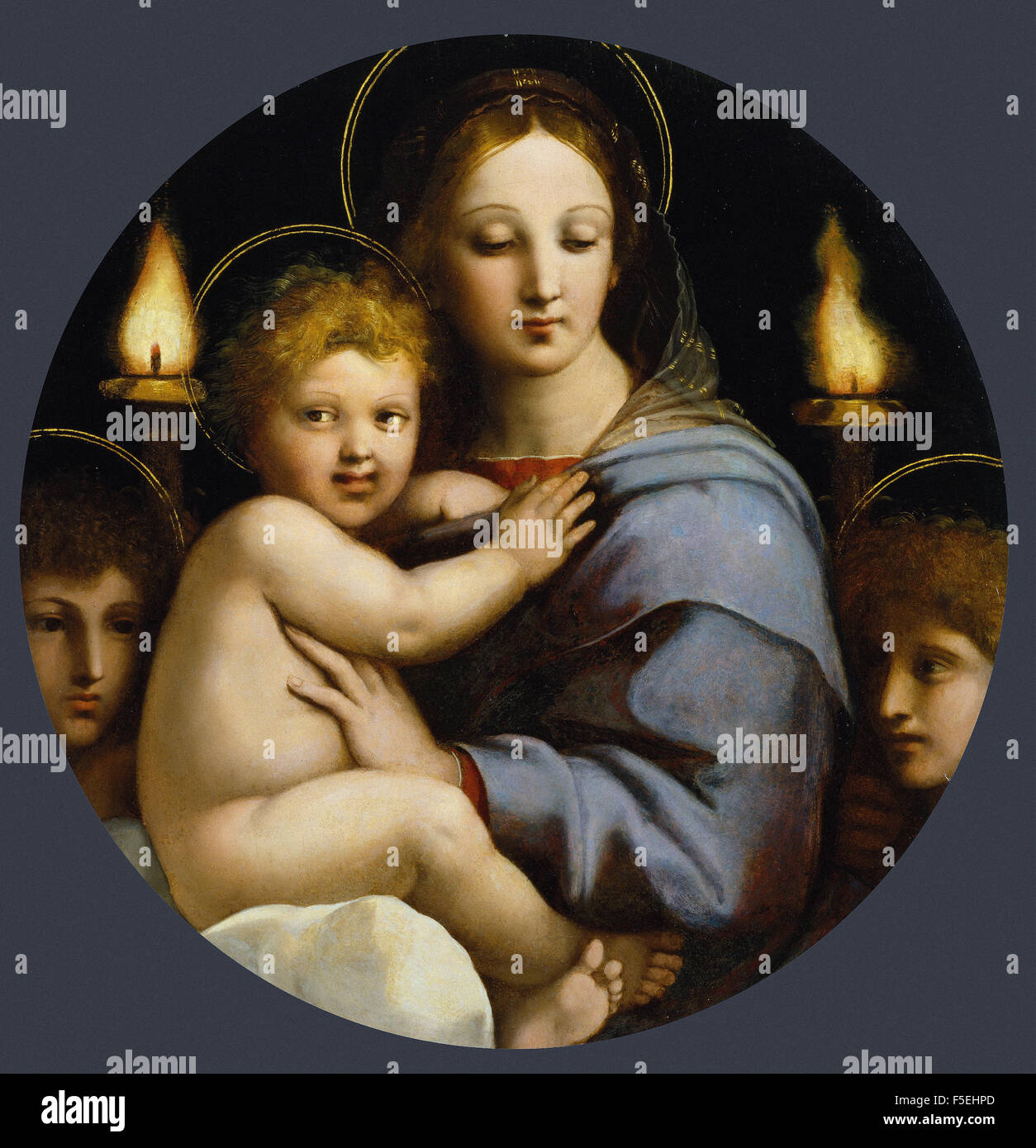 Raffaello madonna dei candelabri immagini e fotografie stock ad alta ...
