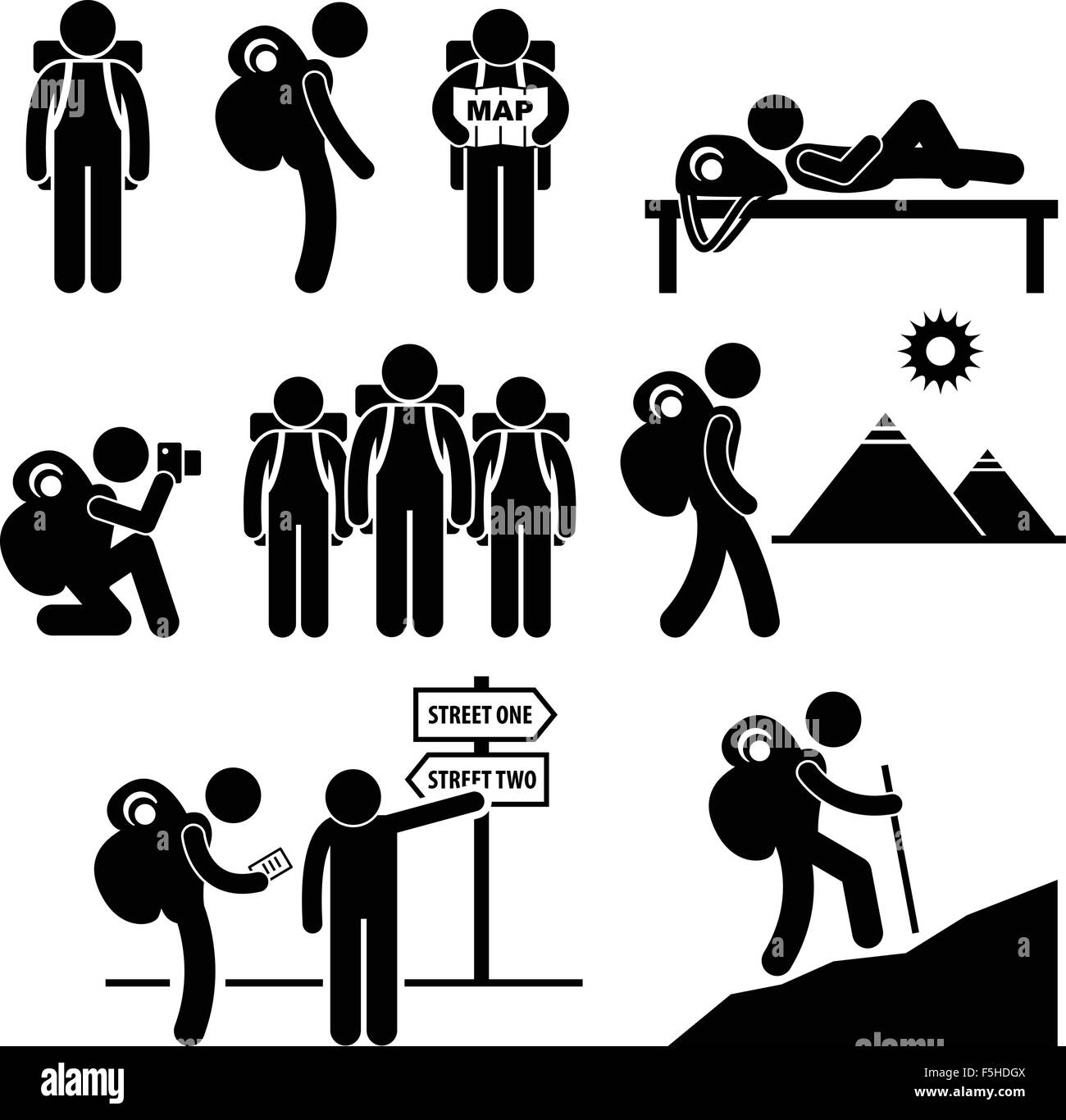 Mappa pittogramma immagini e fotografie stock ad alta risoluzione - Alamy