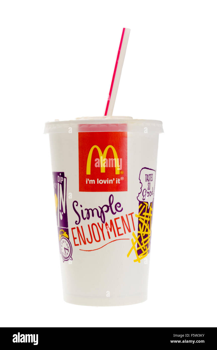 Mcdonald's mcdonalds drink straw immagini e fotografie stock ad alta ...