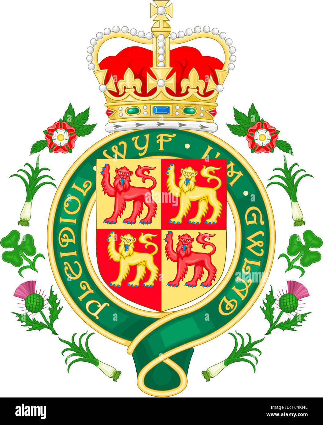 Royal coat of arms of the united kingdom immagini e fotografie stock ad ...