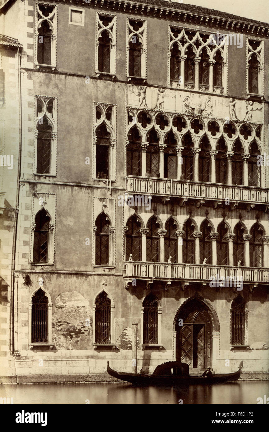 Il palazzo foscari o ca foscari immagini e fotografie stock ad alta ...
