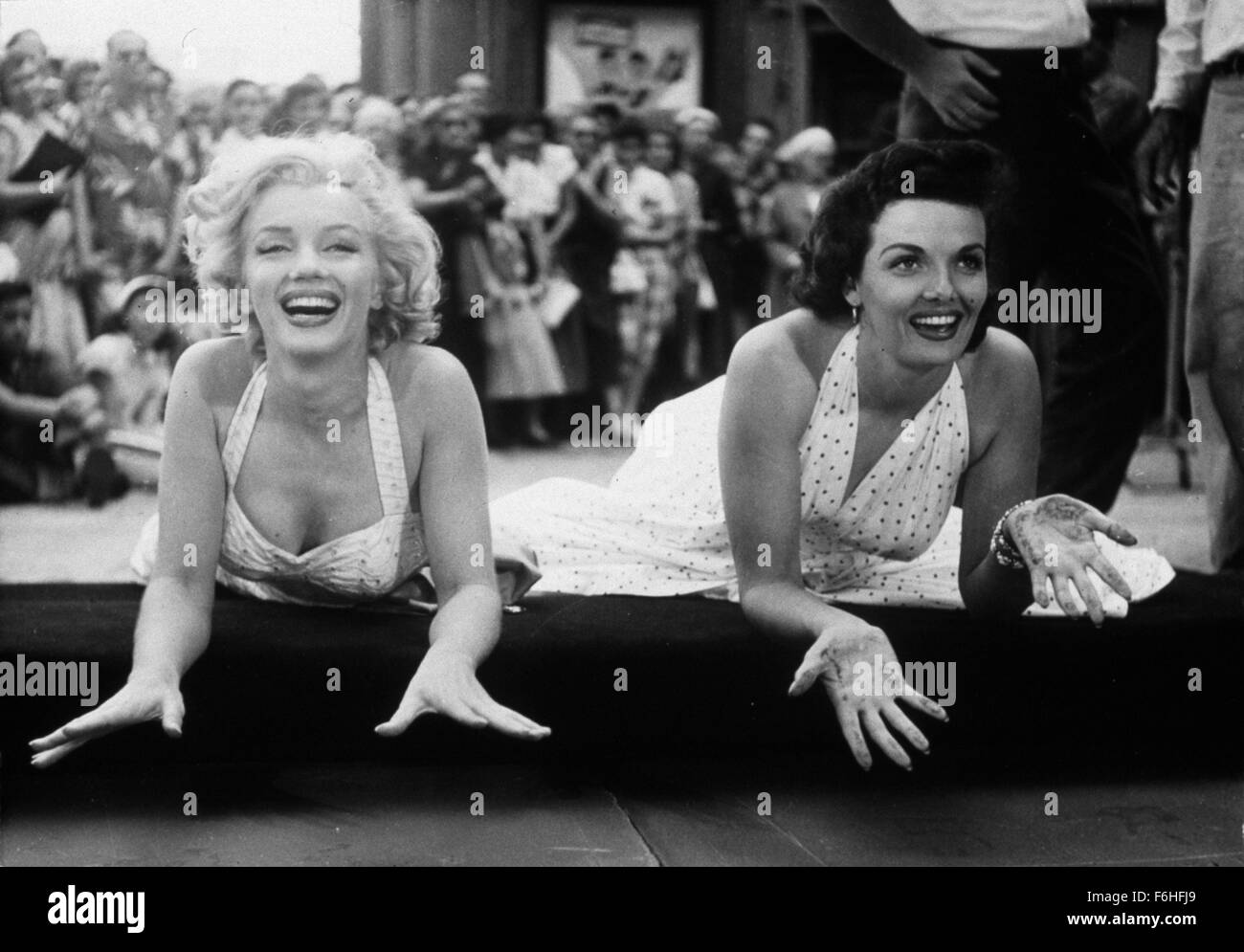 Marilyn Monroe And Jane Russell Immagini E Fotografie Stock Ad Alta