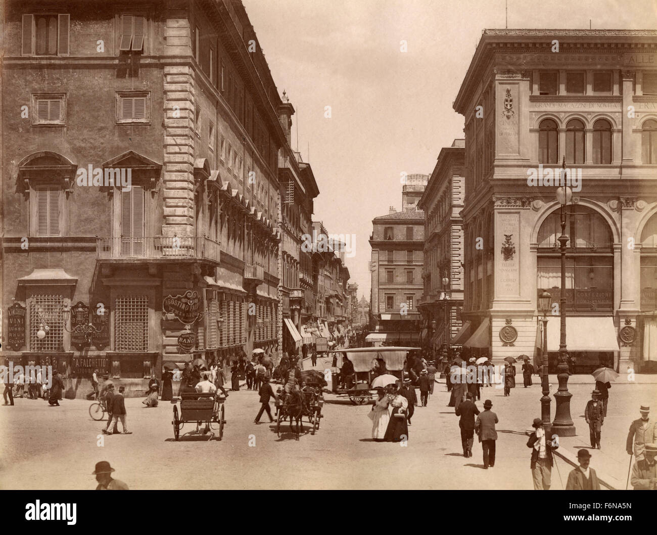 Via del corso roma italia immagini e fotografie stock ad alta ...