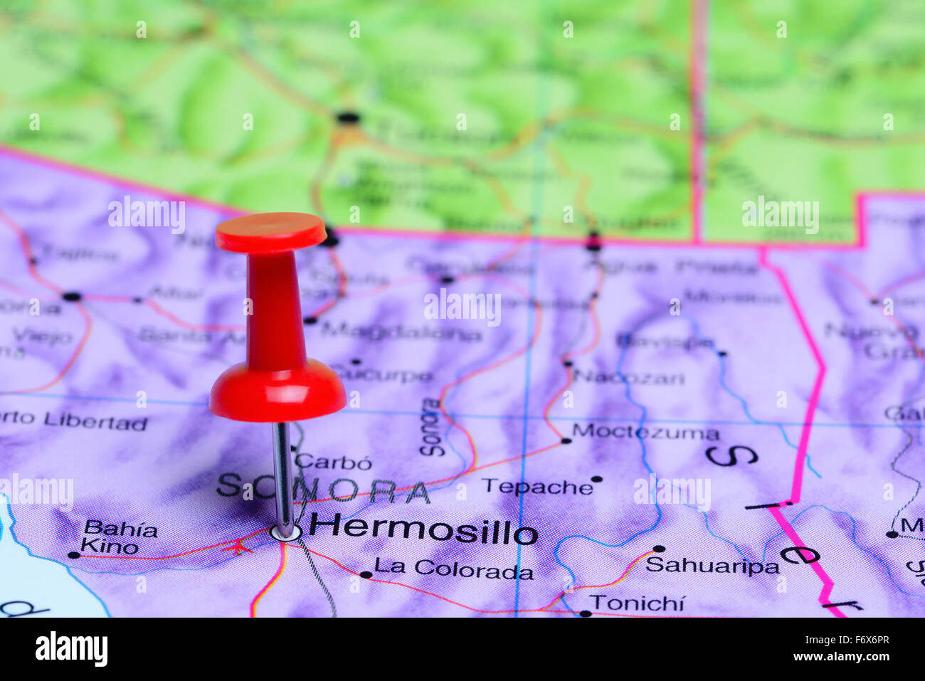 Mappa di hermosillo immagini e fotografie stock ad alta risoluzione - Alamy
