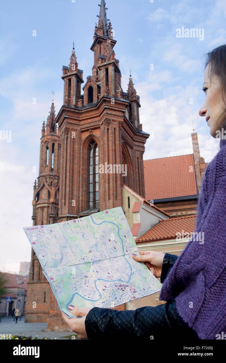 Mappa di vilnius immagini e fotografie stock ad alta risoluzione - Alamy