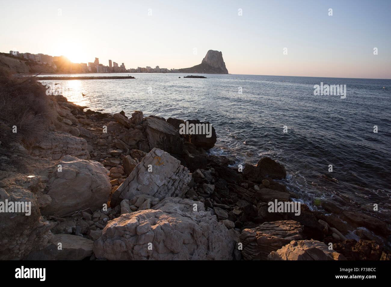 Penon de ifach calp immagini e fotografie stock ad alta risoluzione - Alamy