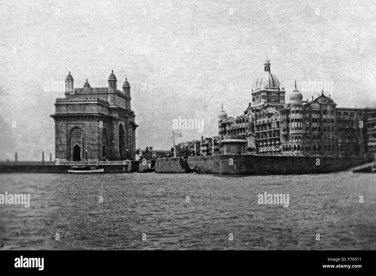 Old vintage 1900 Gateway of India , Taj Mahal Hotel , Apollo Bunder ...