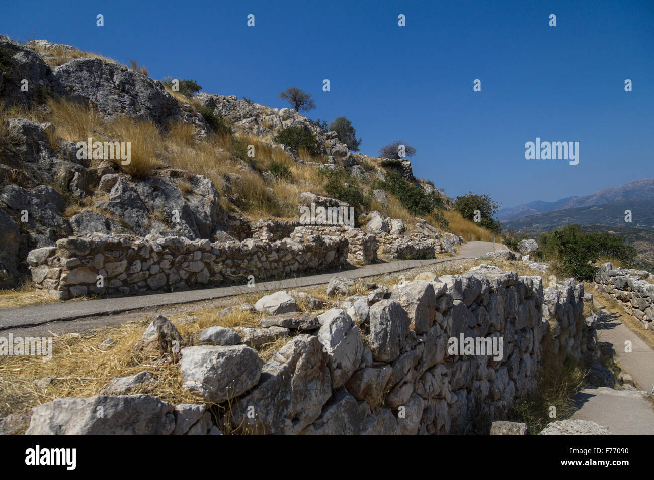 Micenea le rocche immagini e fotografie stock ad alta risoluzione - Alamy