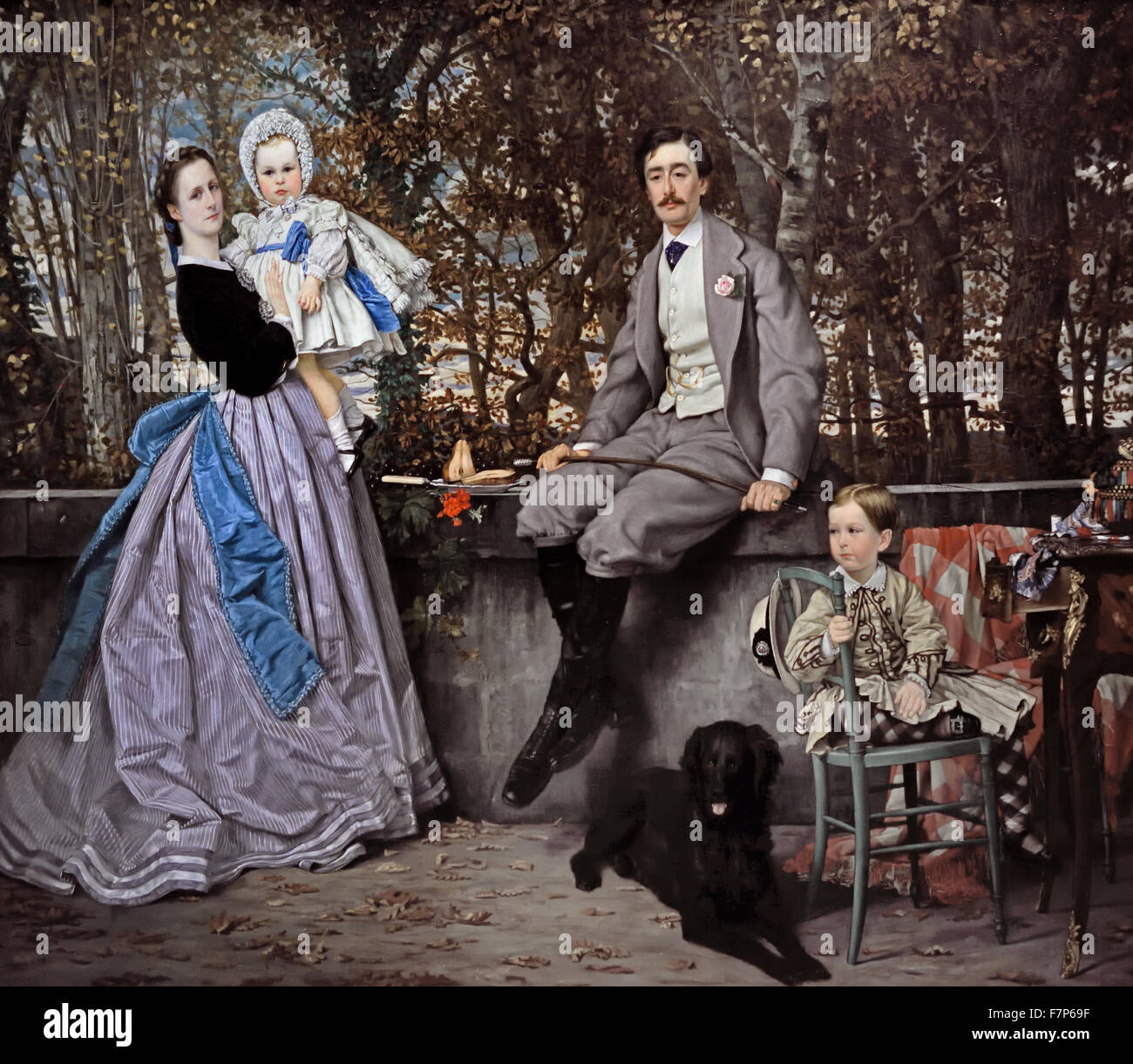 Painting by james tissot 1836 1902 immagini e fotografie stock ad alta ...