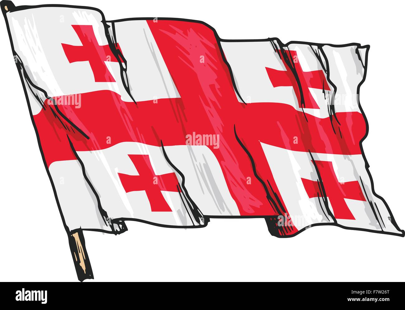 Bandiera della georgia immagini e fotografie stock ad alta risoluzione ...