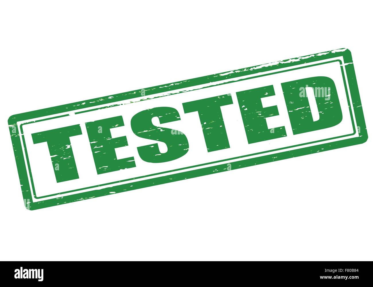 Simbolo testato Immagini Vettoriali Stock - Alamy