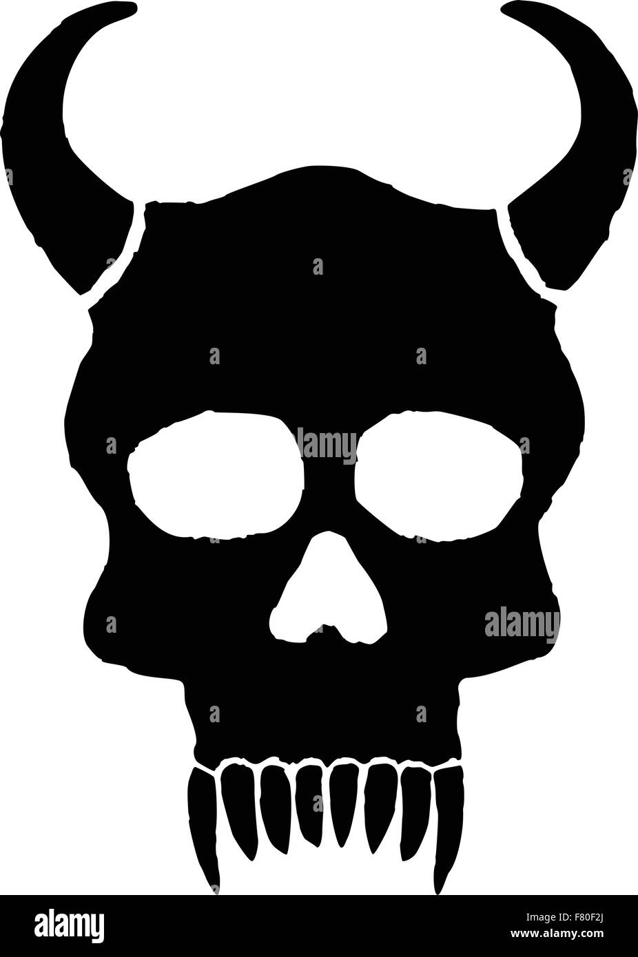 Tatuaggio teschio Immagini Vettoriali Stock - Alamy