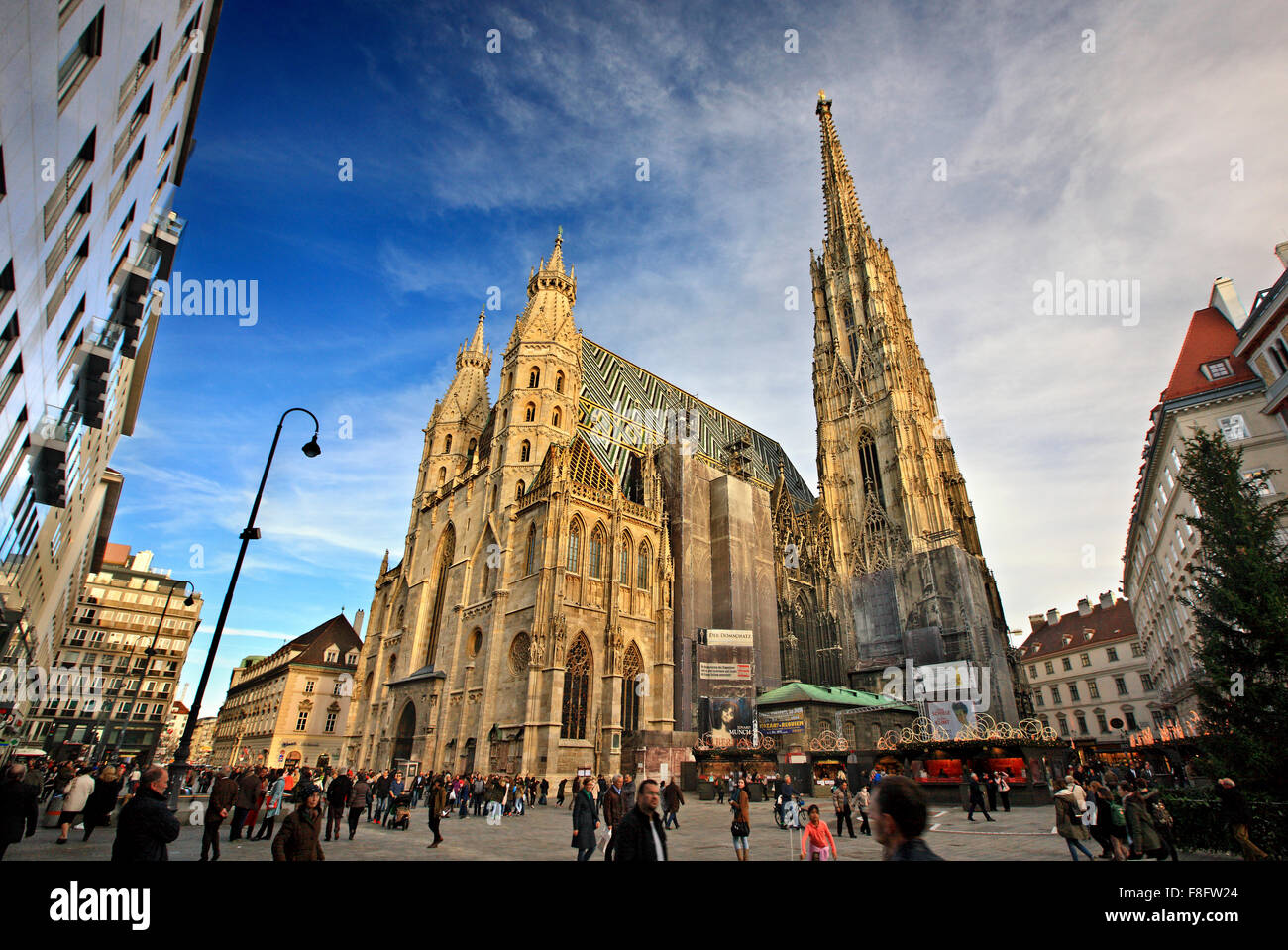 Stephansdom (St la cattedrale di Santo Stefano), Stephansplatz, Vienna ...