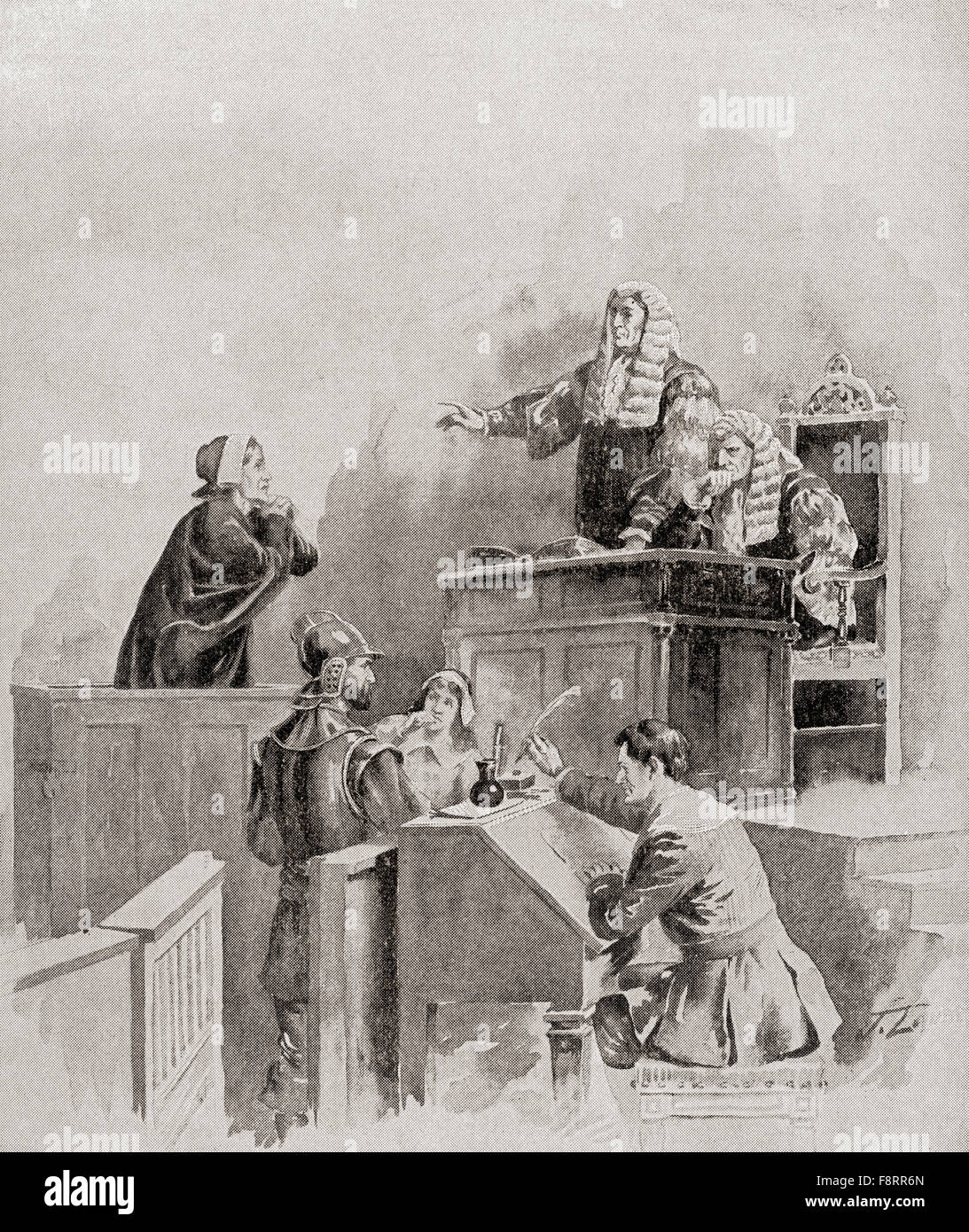 Salem witch trial immagini e fotografie stock ad alta risoluzione - Alamy