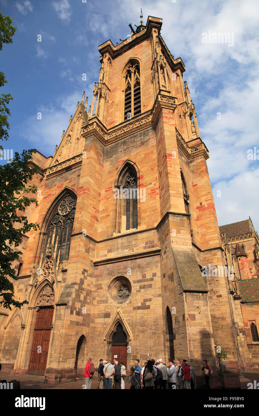 Cathedral st martin colmar france immagini e fotografie stock ad alta ...