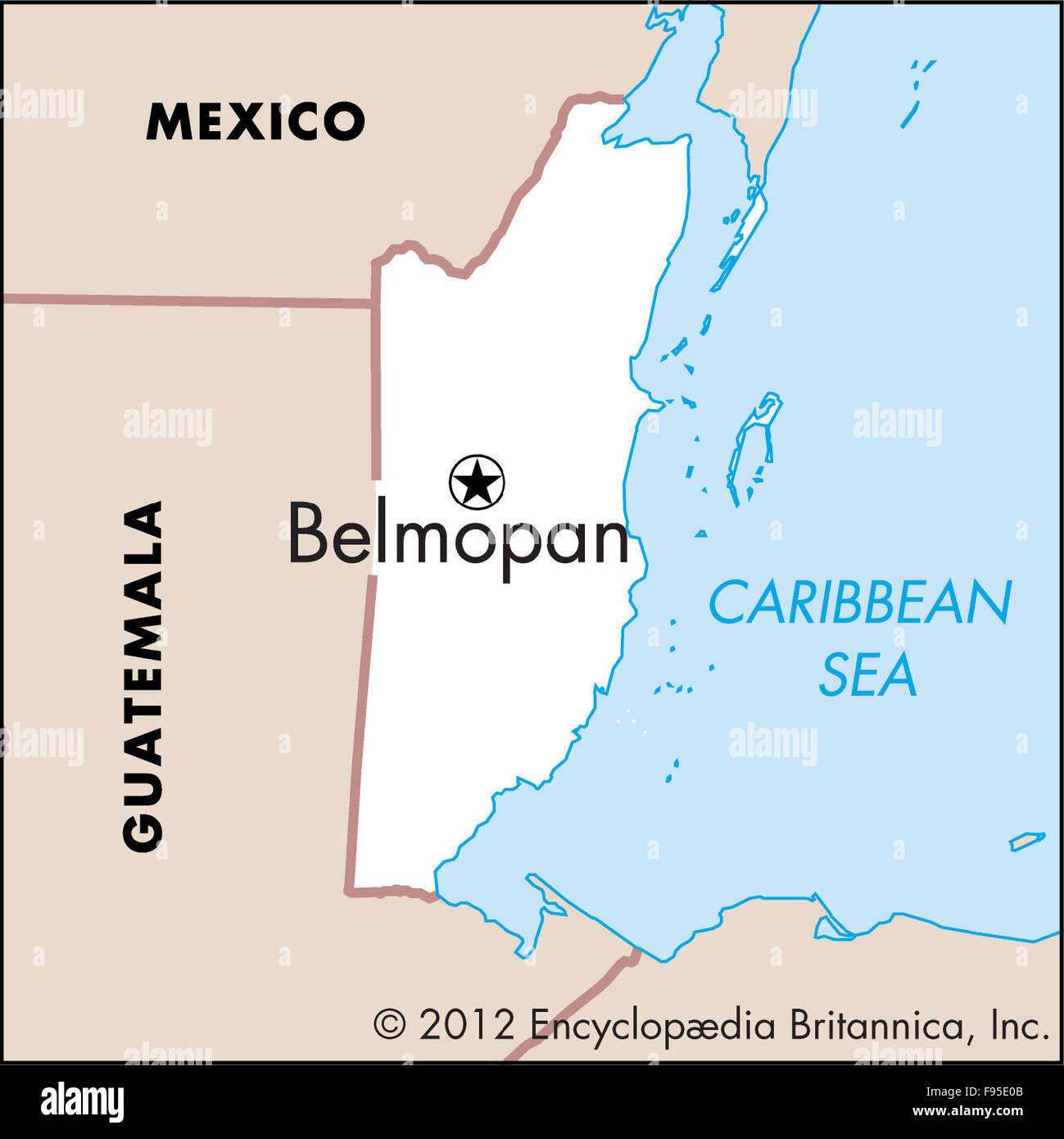Belmopan belize maps cartografia geografia immagini e fotografie stock ...