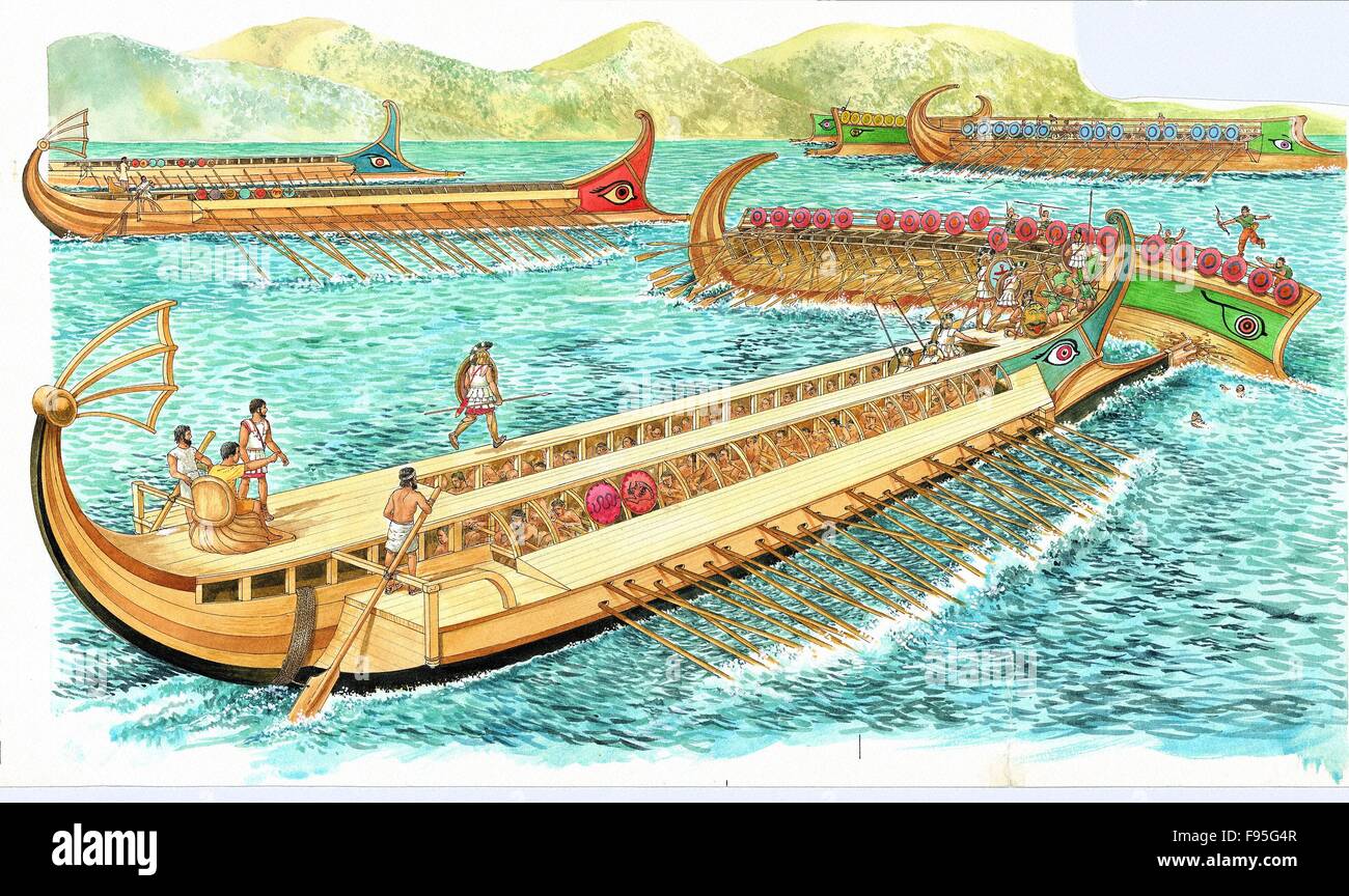 Nave da guerra greca immagini e fotografie stock ad alta risoluzione - Alamy