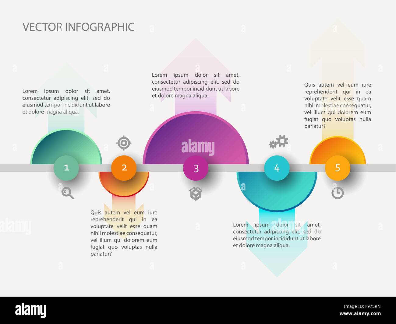 Línea de tiempo infografía immagini e fotografie stock ad alta ...