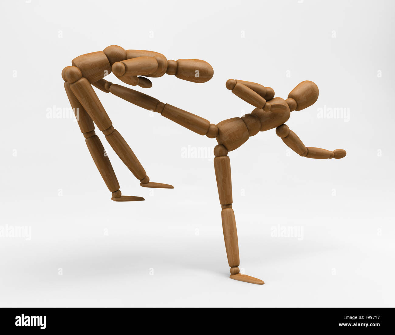 Karate kick immagini e fotografie stock ad alta risoluzione - Alamy