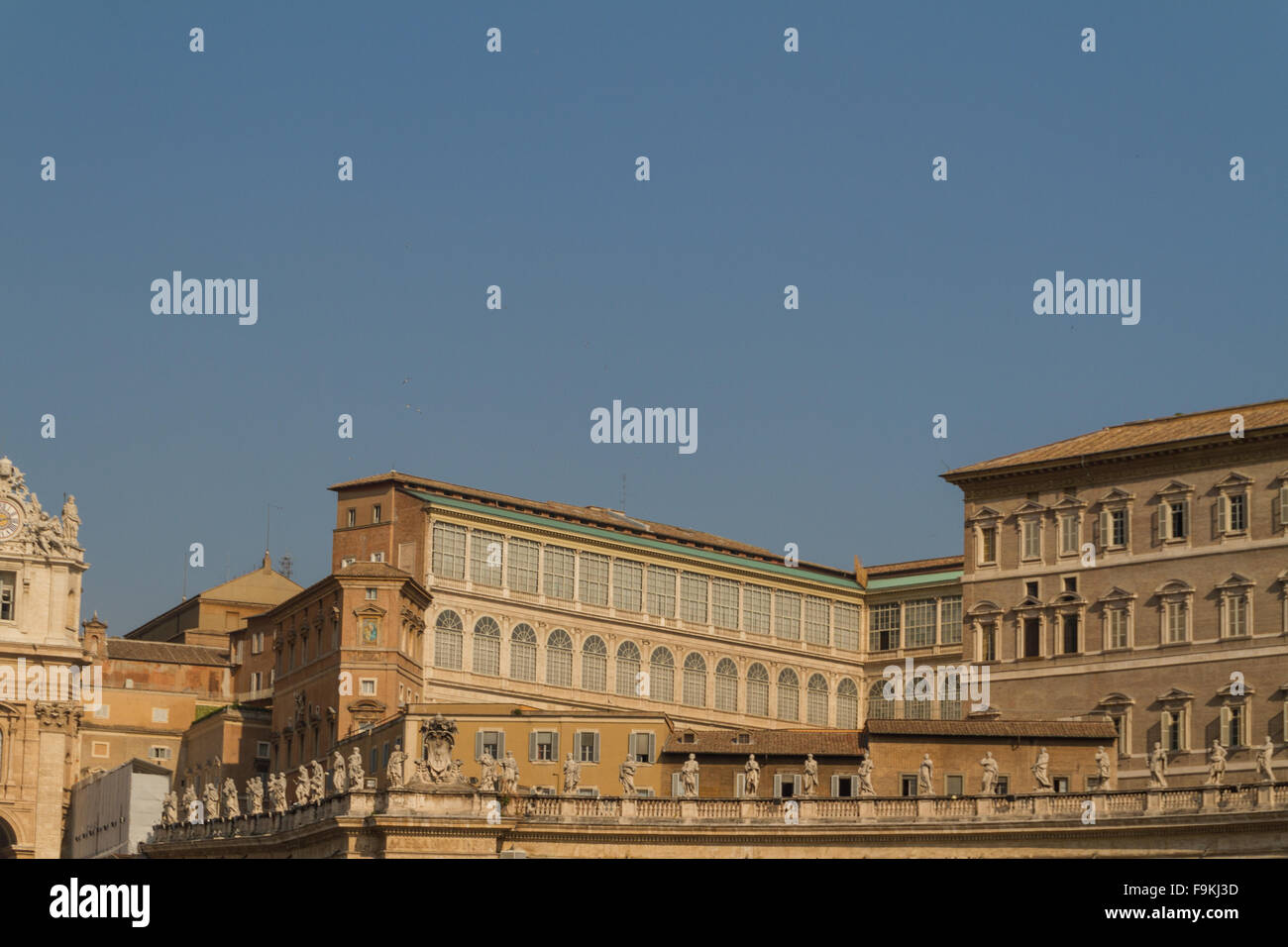 Edifici in Vaticano, la Santa Sede all'interno di Roma, Italia. Parte ...