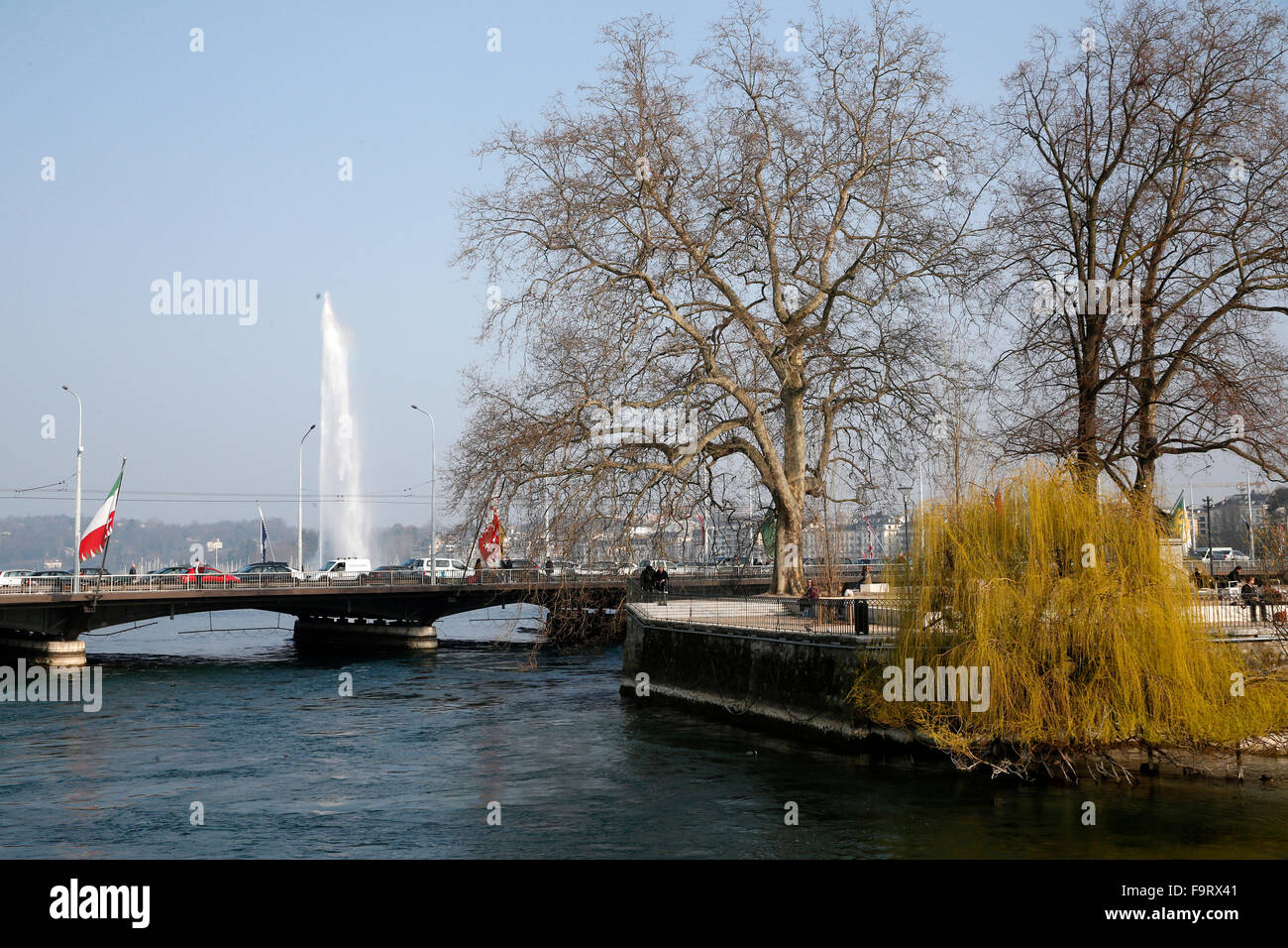 Bridge of mont blanc immagini e fotografie stock ad alta risoluzione ...