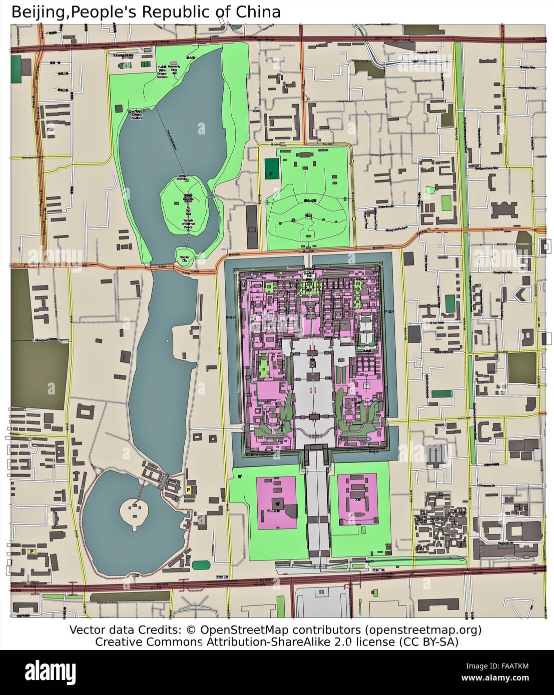 Beijing Map Immagini e Fotos Stock - Alamy
