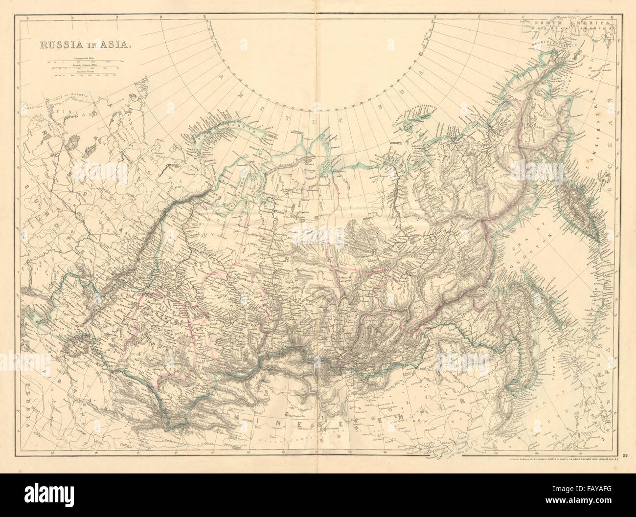 Mappa russia immagini e fotografie stock ad alta risoluzione - Alamy