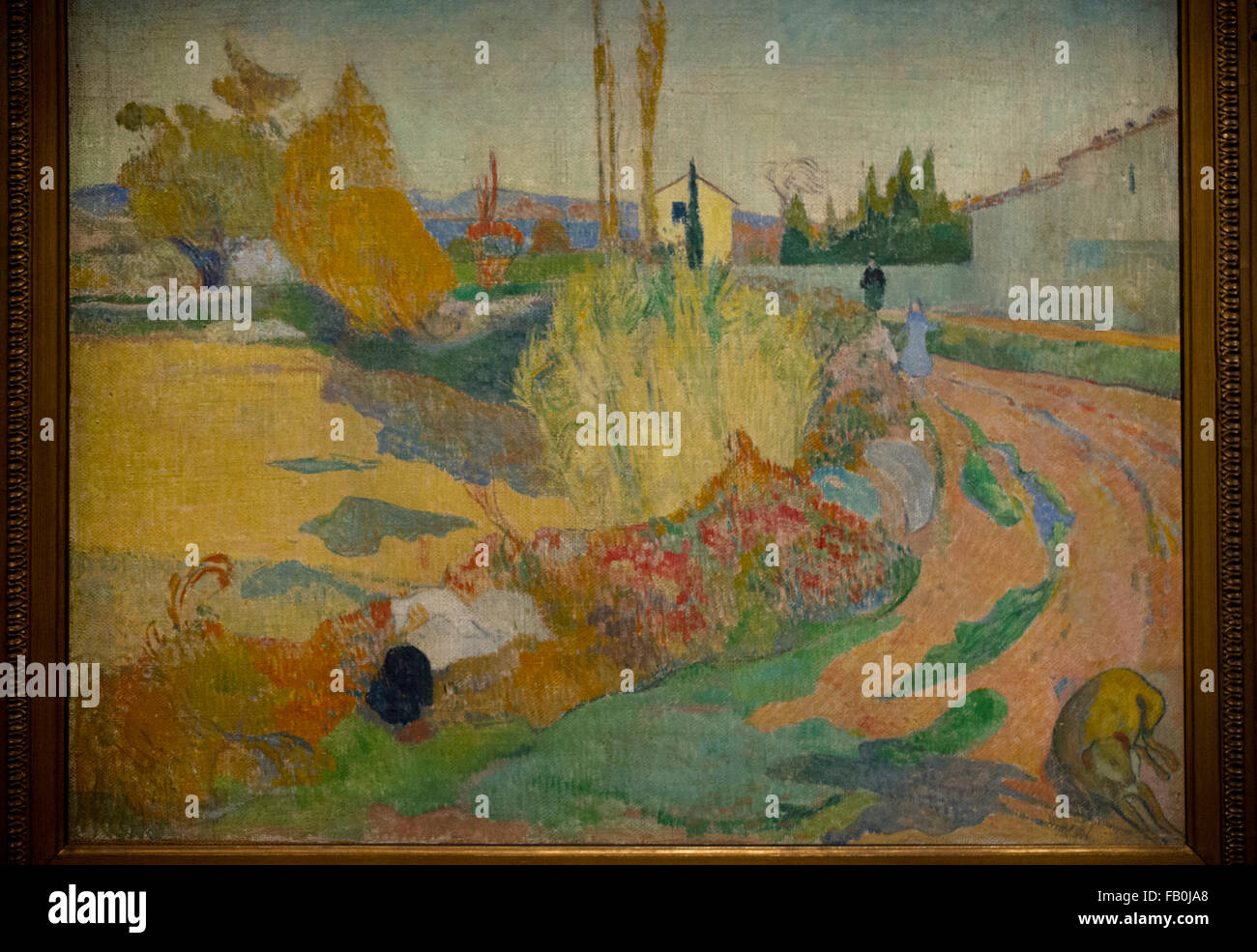 Paul Gauguin (1848-1903). Pittore Francese. Panorama da Arles, 1888 ...