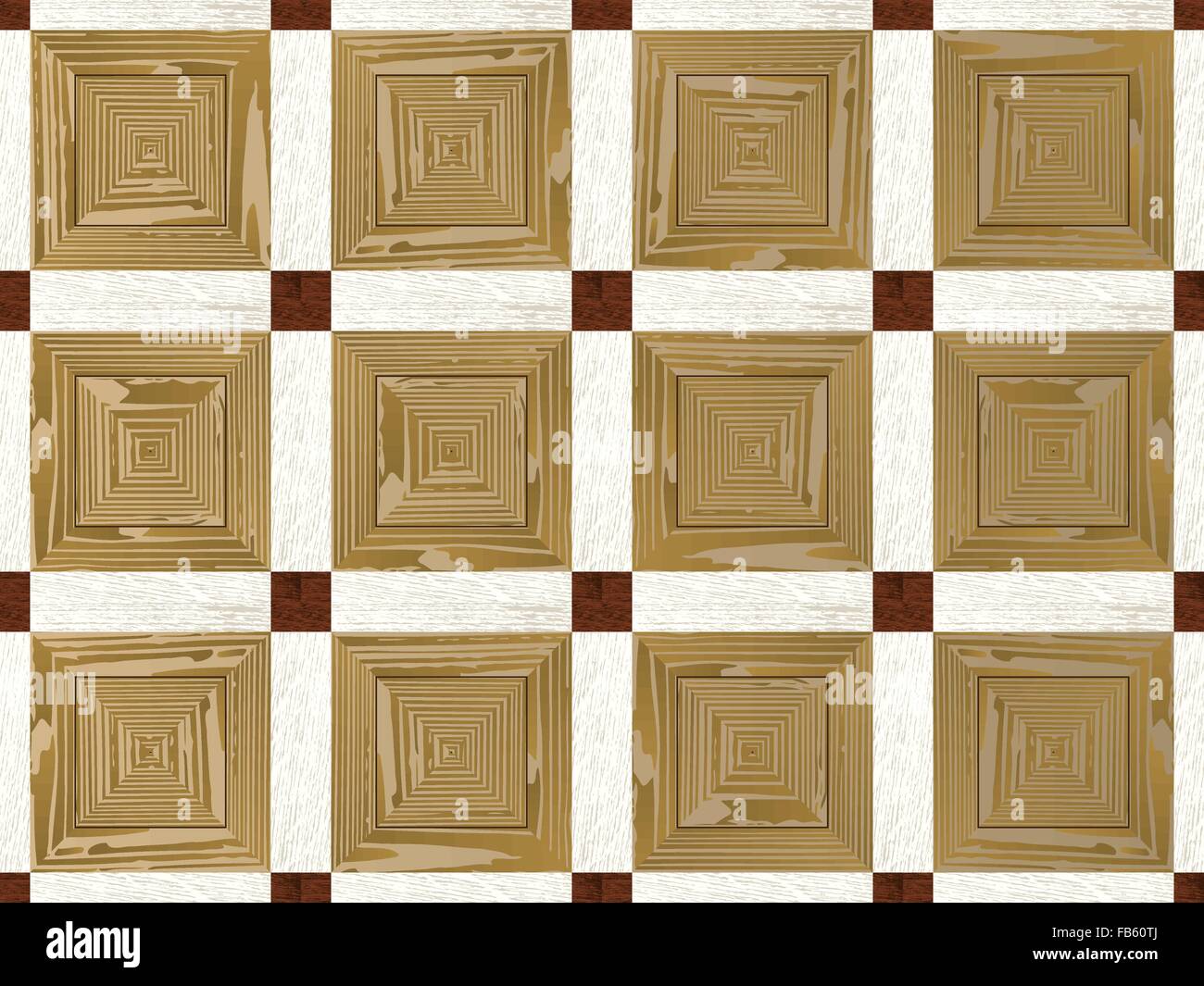 Parquet in rovere Immagini Vettoriali Stock - Alamy