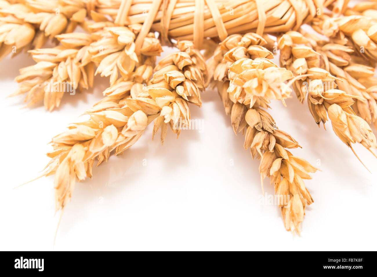 Ghirlanda di spighe di grano, dettaglio Foto stock - Alamy