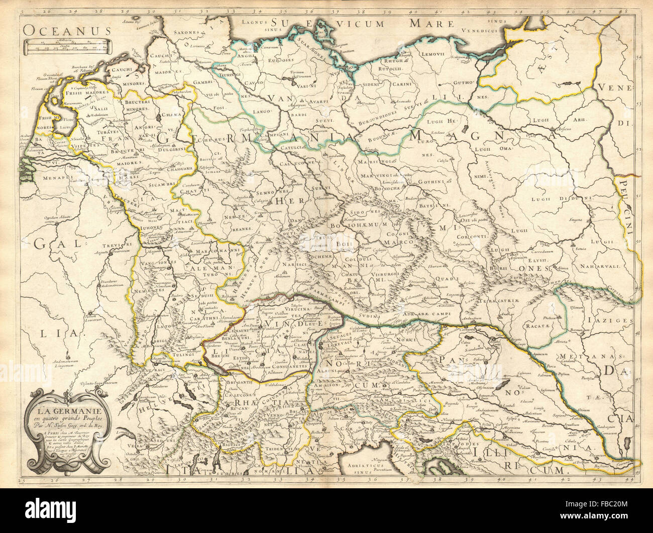 Map of germany 1600 immagini e fotografie stock ad alta risoluzione - Alamy