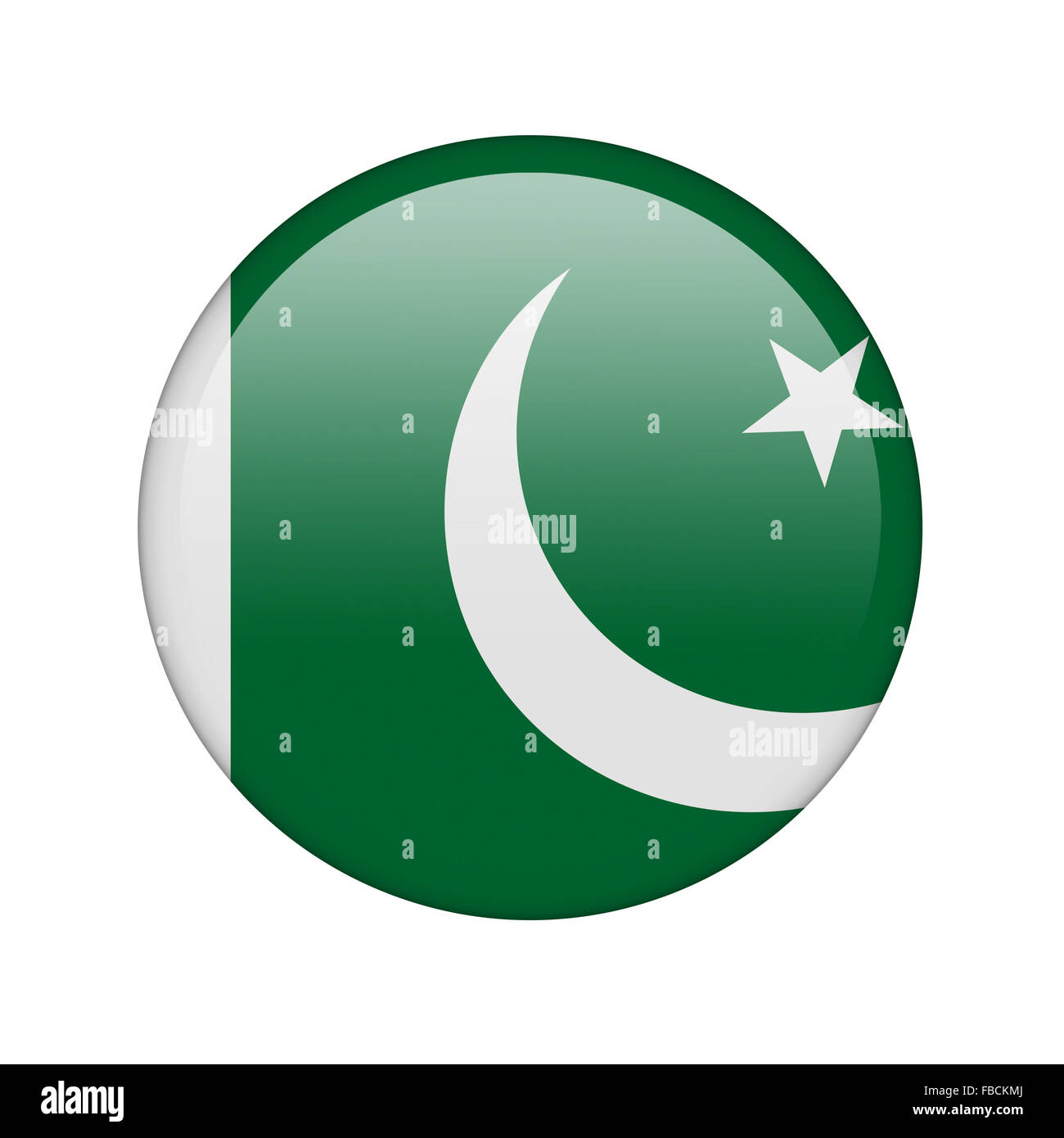 Pakistan bandiera tonda immagini e fotografie stock ad alta risoluzione ...