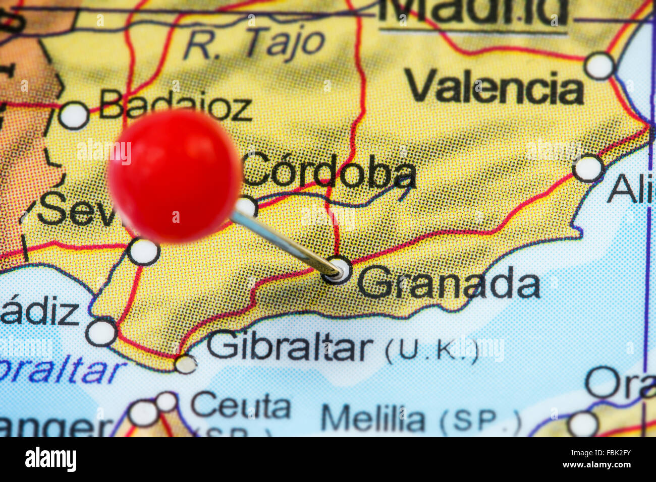 Mappa di granada immagini e fotografie stock ad alta risoluzione - Alamy