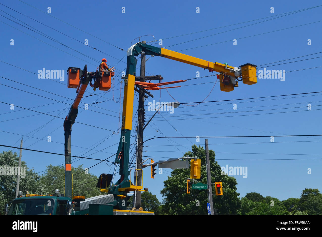Guardalinee in pole immagini e fotografie stock ad alta risoluzione - Alamy