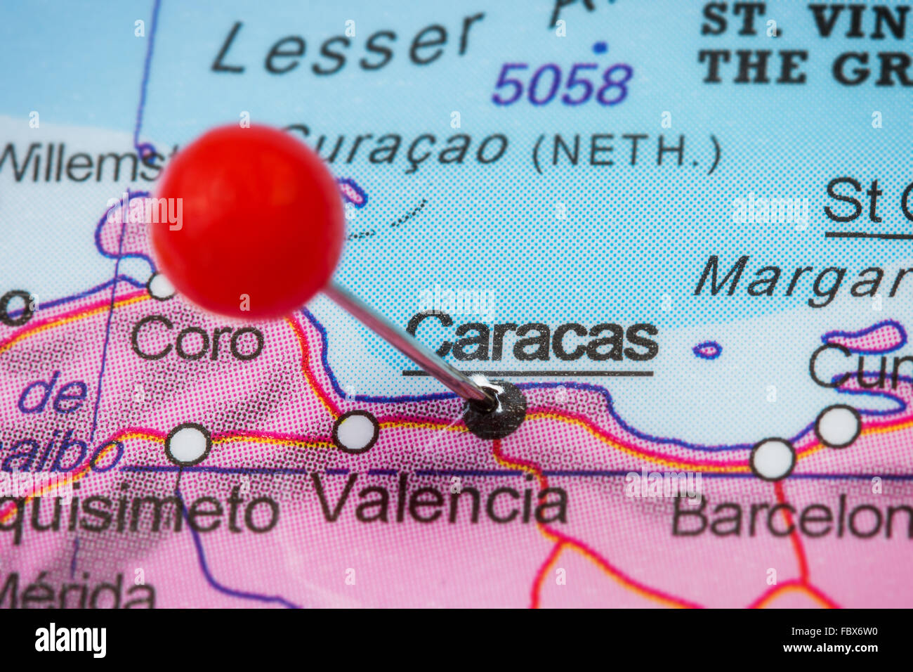 Mappa di caracas immagini e fotografie stock ad alta risoluzione - Alamy
