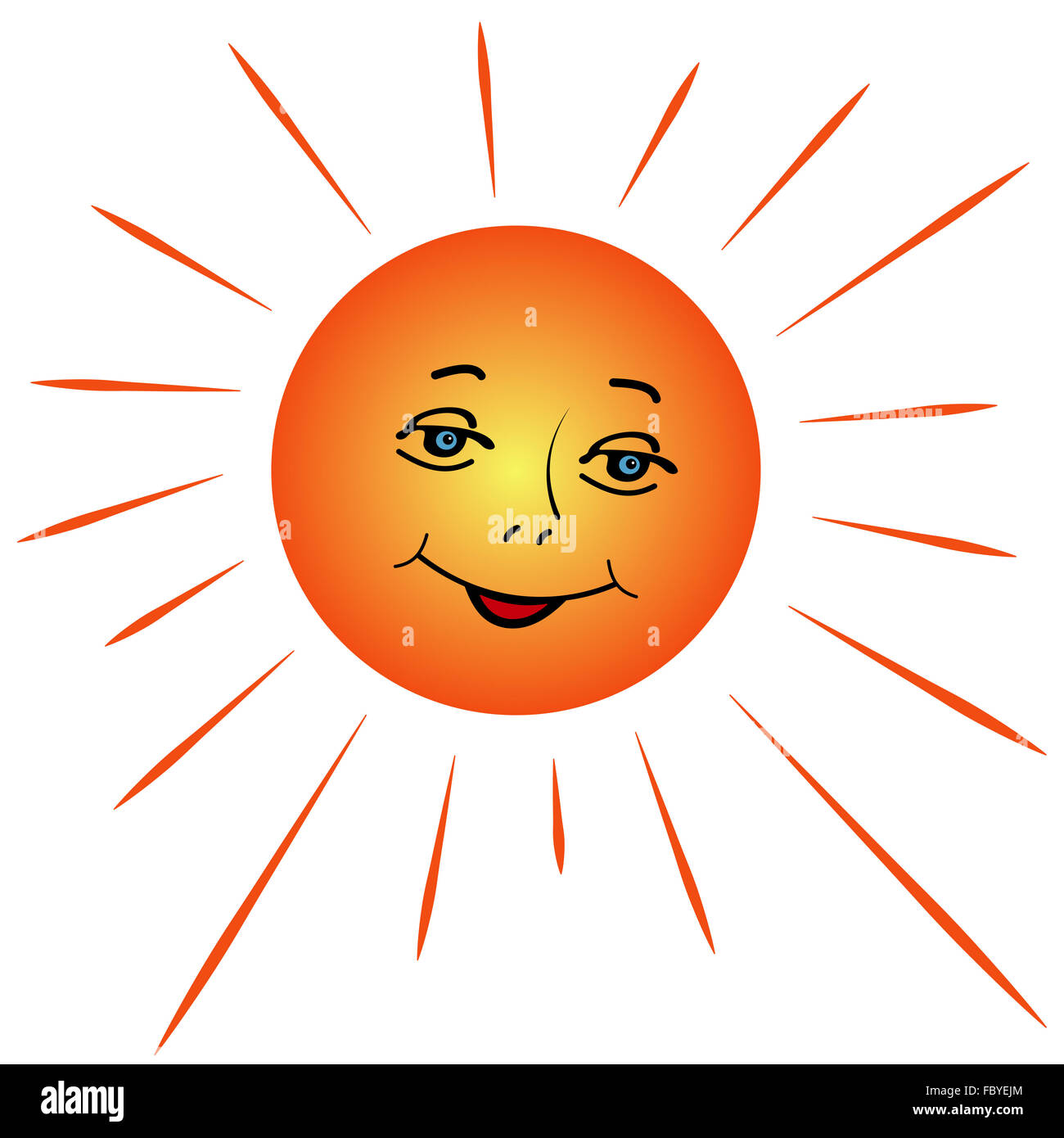 Sole fumetto immagini e fotografie stock ad alta risoluzione - Alamy