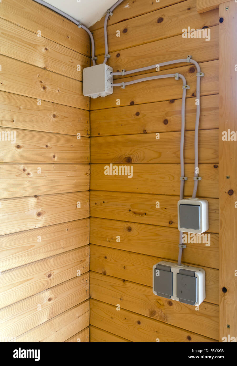 Elektroinstallation Auf Holz Vde