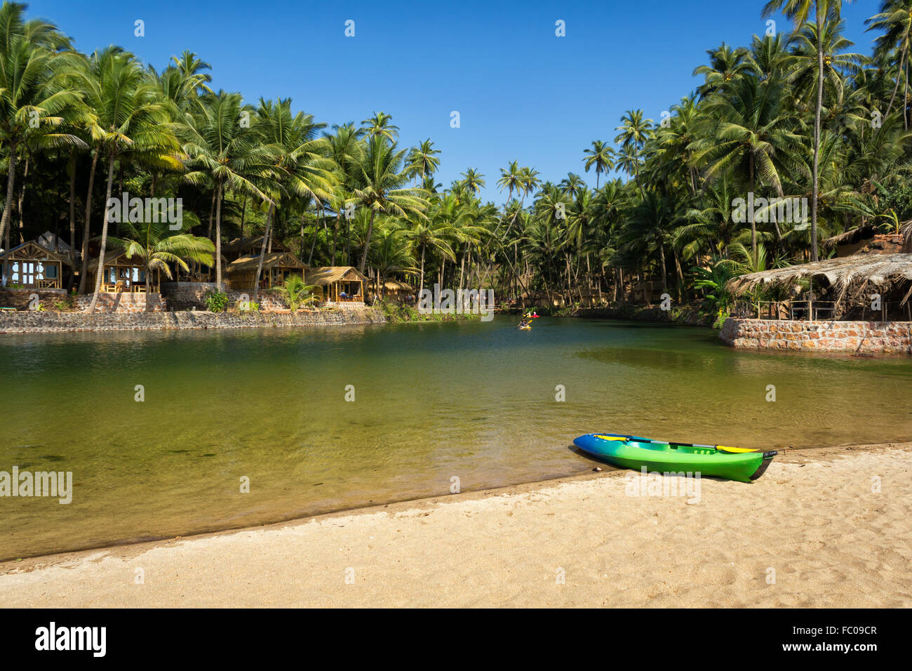 Hotel sulla spiaggia di goa immagini e fotografie stock ad alta ...
