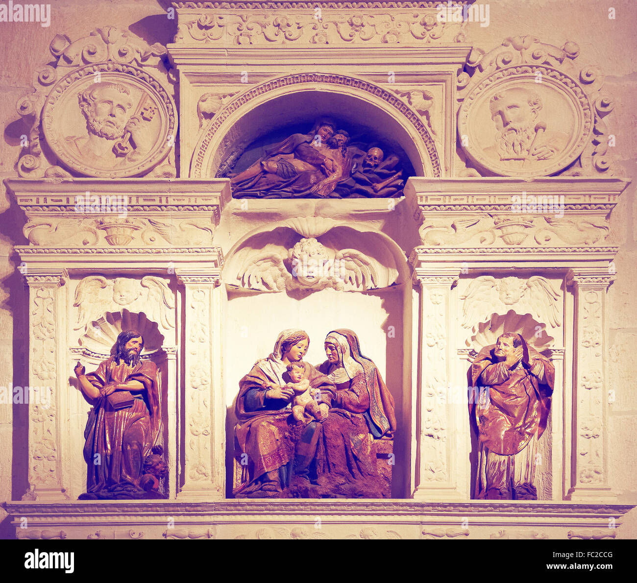 Altare spagnolo medievale immagini e fotografie stock ad alta ...