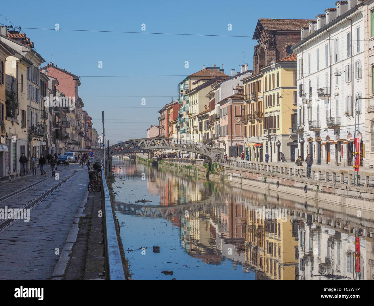 Naviglio grande milano immagini e fotografie stock ad alta risoluzione ...
