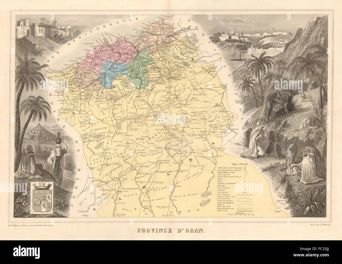 Mappa di orano immagini e fotografie stock ad alta risoluzione - Alamy