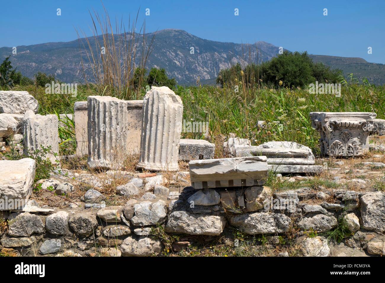 Temple hera heraion samos samos immagini e fotografie stock ad alta ...