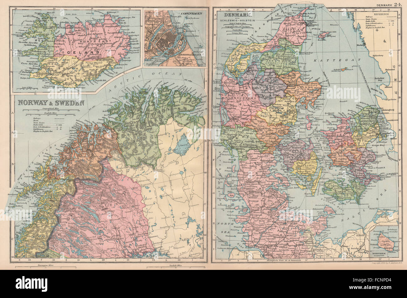 Mappa di islanda 1893 immagini e fotografie stock ad alta risoluzione ...