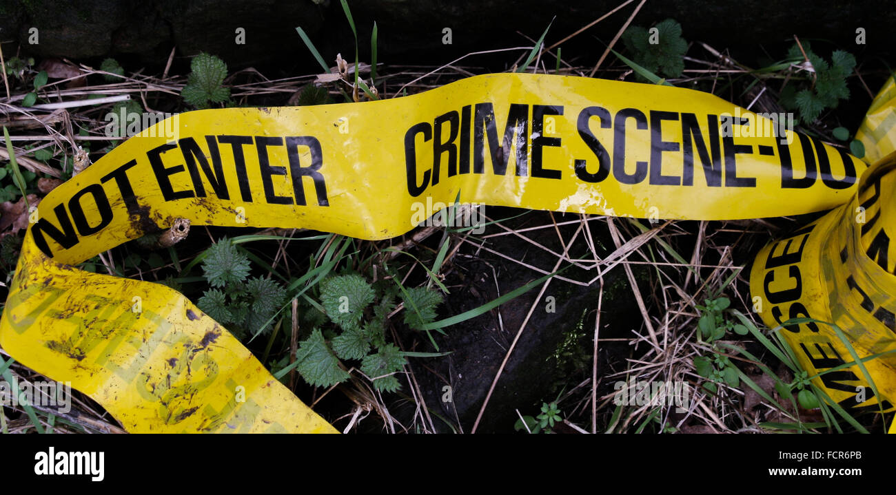 La scena del crimine immagini e fotografie stock ad alta risoluzione ...