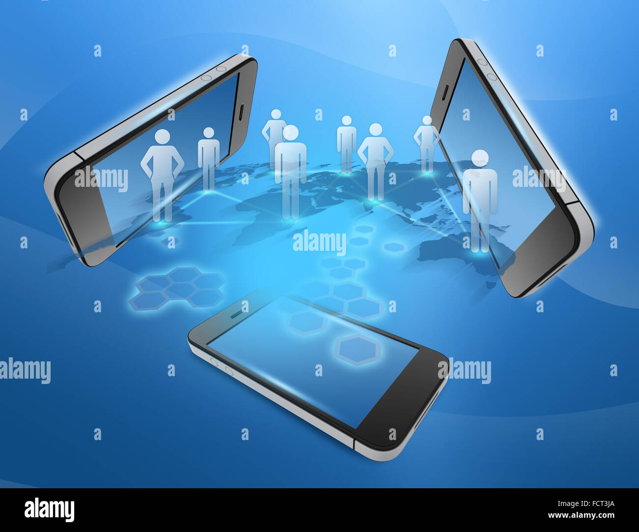 I telefoni brillano immagini e fotografie stock ad alta risoluzione - Alamy