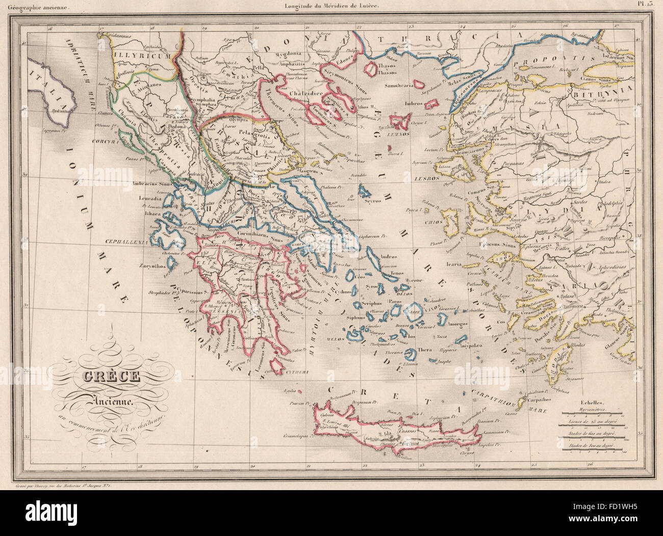 Mappe antiche grecia immagini e fotografie stock ad alta risoluzione ...