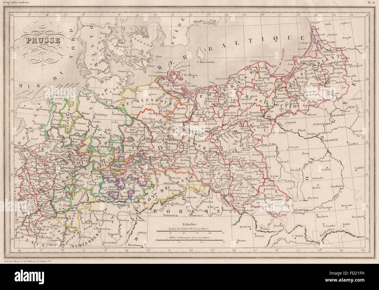 Map prussia immagini e fotografie stock ad alta risoluzione - Alamy
