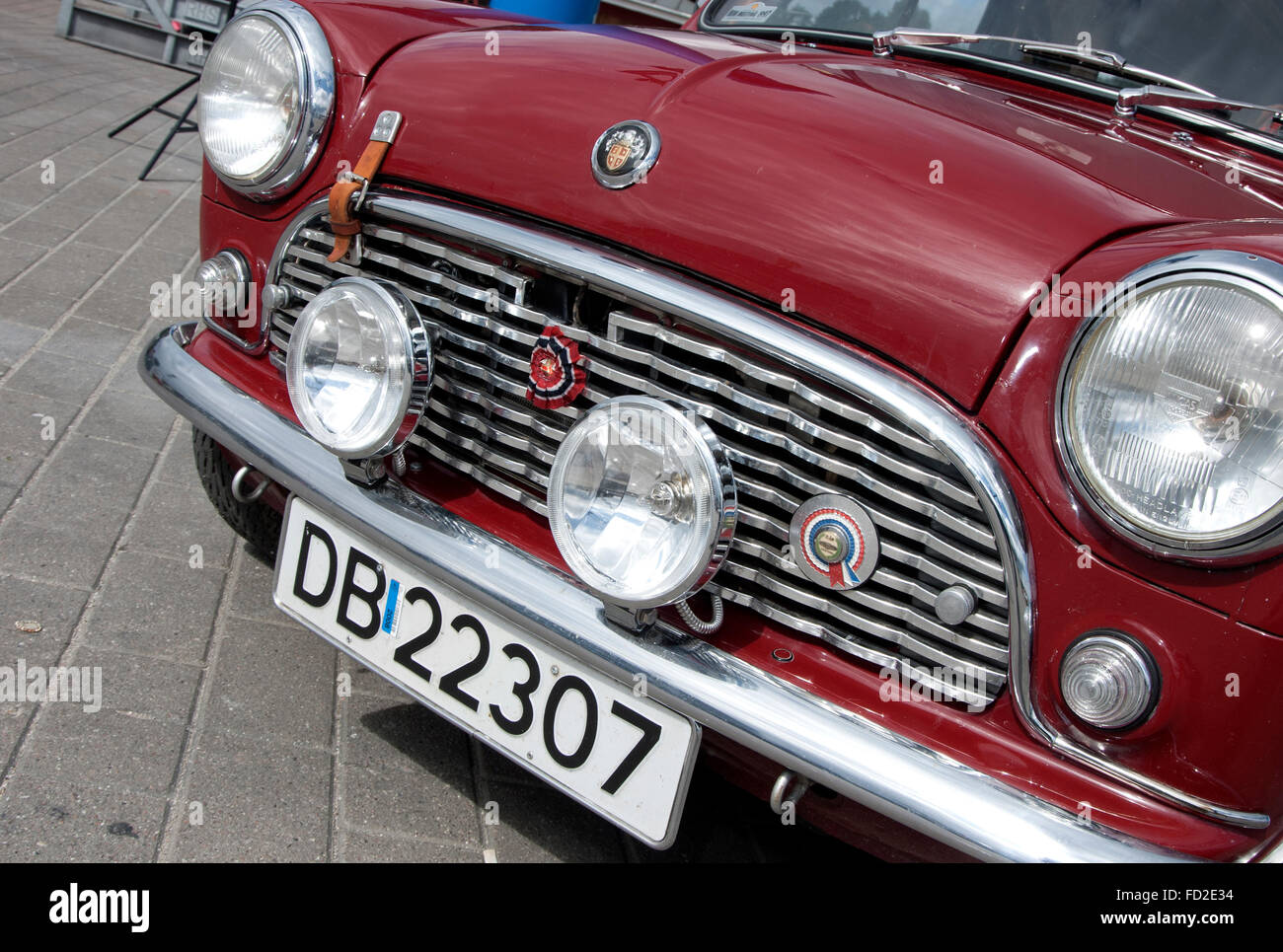 Mini furgone austin classico immagini e fotografie stock ad alta ...