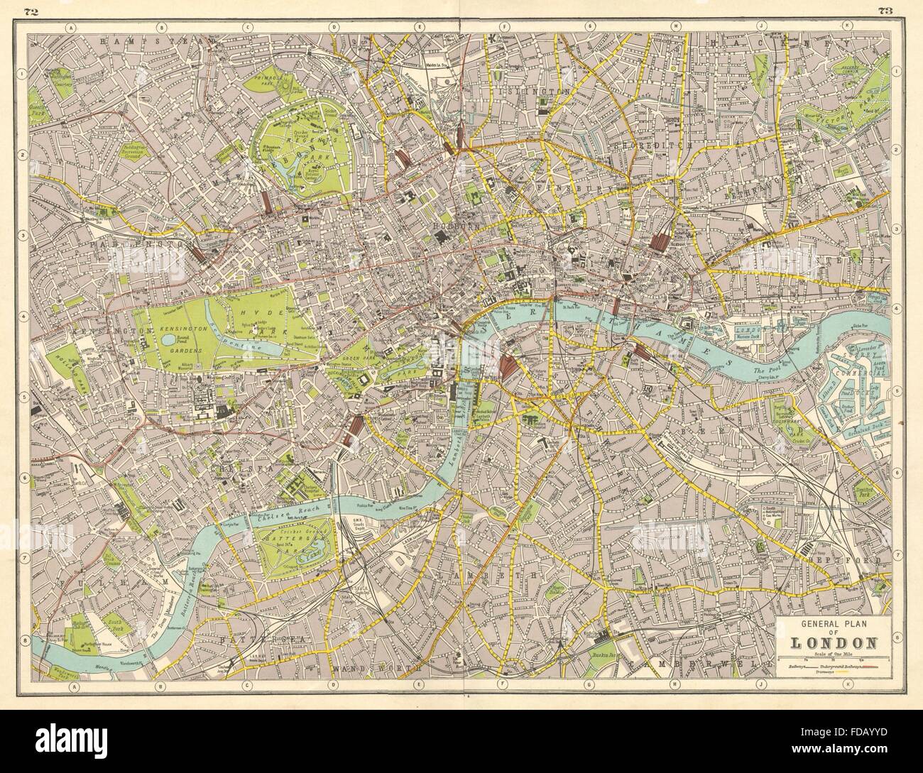 Mappa centrale di londra immagini e fotografie stock ad alta ...